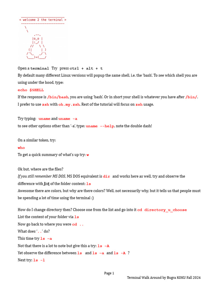 Terminal Walk Around.docx | PDF | Text File | Computer File