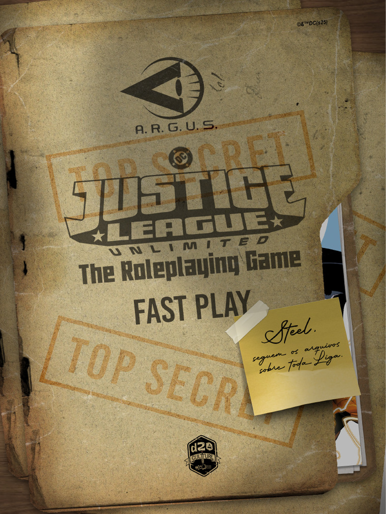 Justice League Unlimited the Roleplaying Game | PDF | Jogos de RPG | Herói