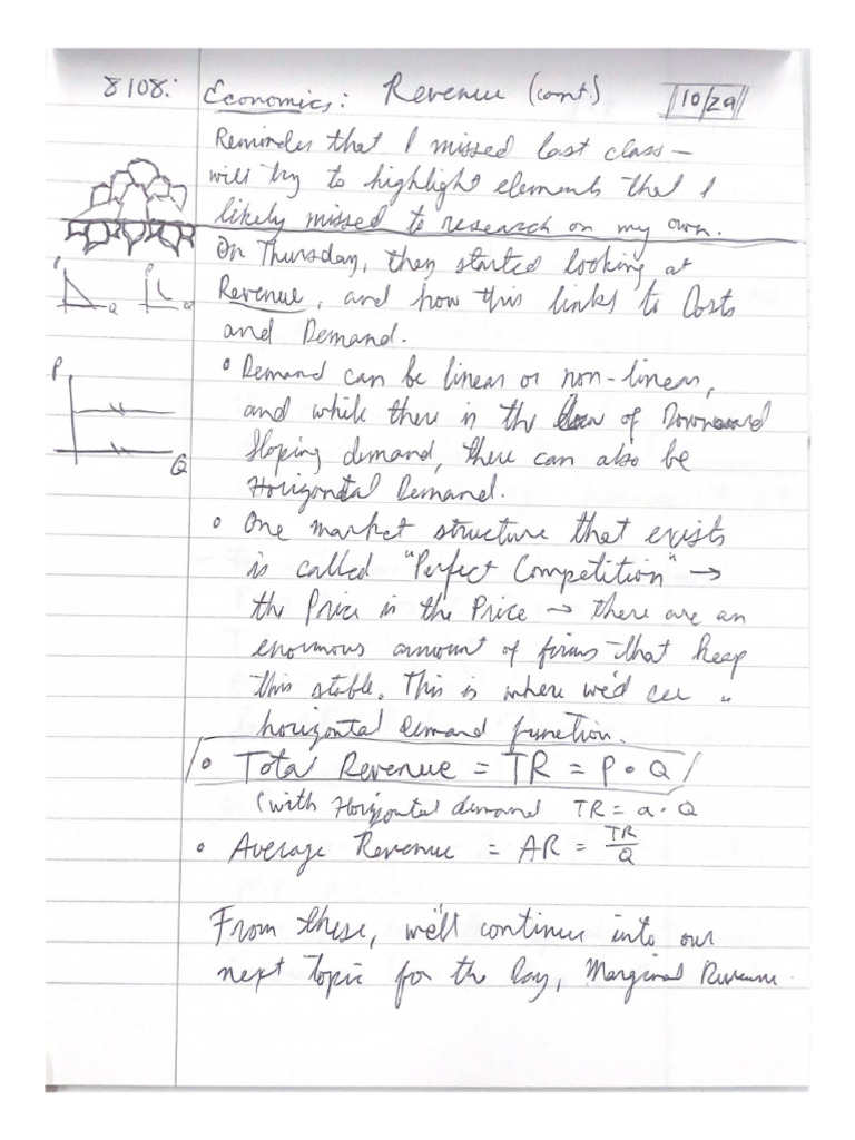 Econ Notes 1 | PDF