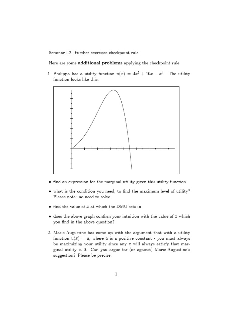 Seminar I2 Checkpoint Rule 2024 2025 | PDF