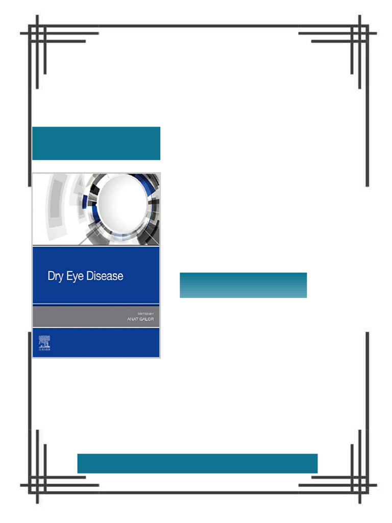 Dry Eye Disease Anat Galor complete ebook | PDF | Validity (Statistics ...