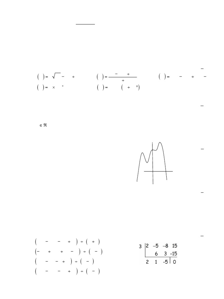 MHF4U Polynomials Review Worksheet | PDF | Polynomial | Variable ...