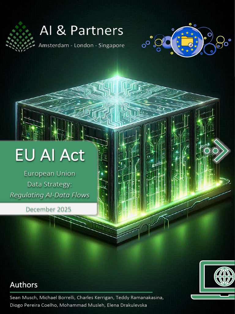 European Union Data Strategy: Regulating AI-Data Flows | PDF ...