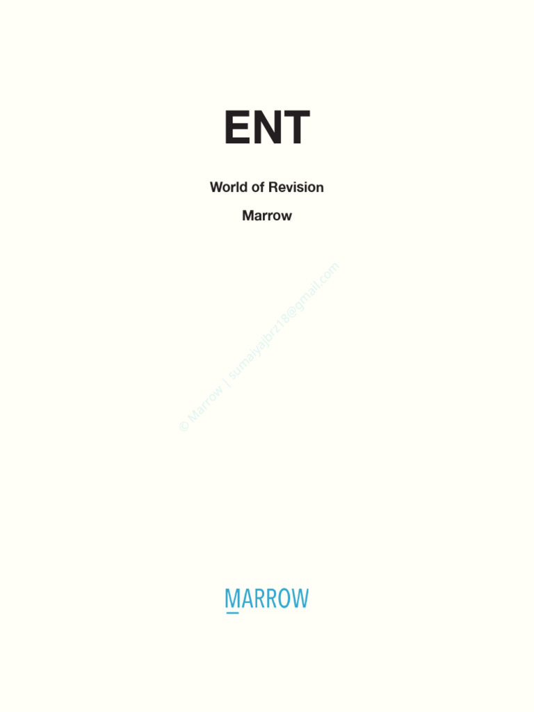 World of Revision Marrow | PDF | Ear | Auditory System