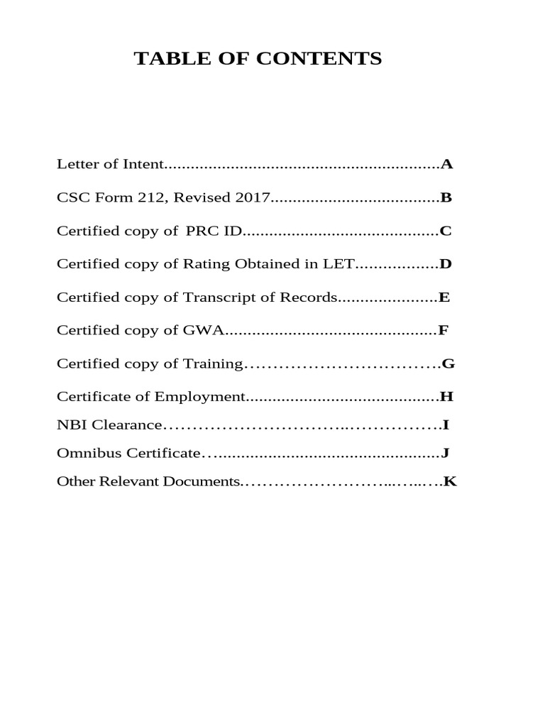 Table of Contents | PDF