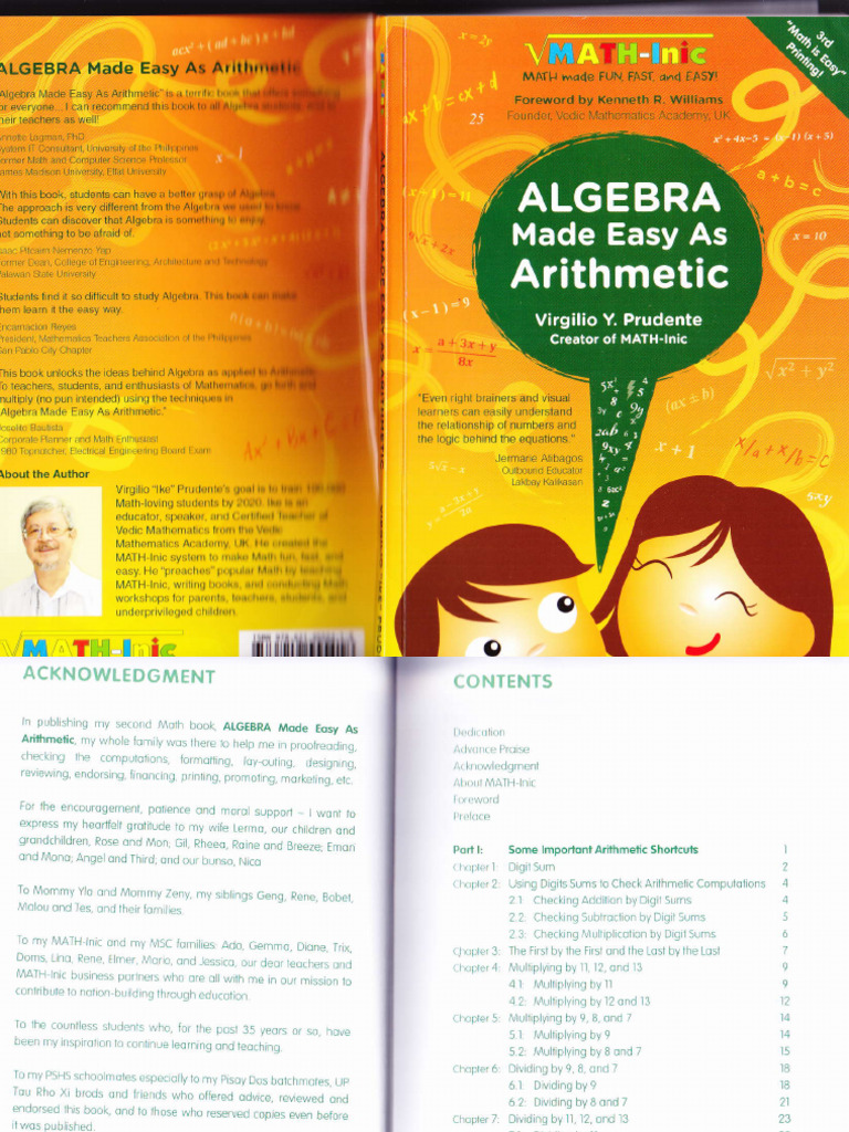 Algebra Made Easy Vedic | PDF