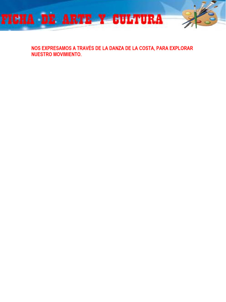 15 Ficha de Arte y Cultura 30-06-2025 (1) | PDF