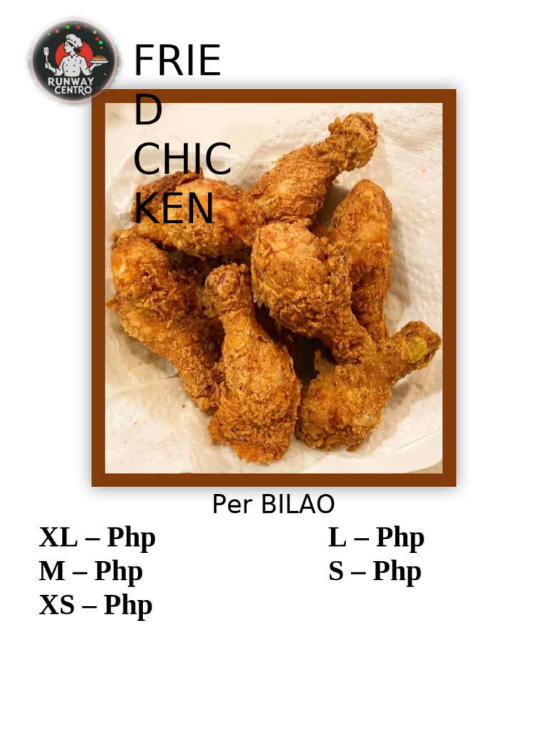 F Chicken | PDF