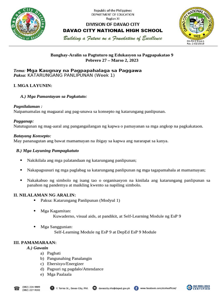 LP Module 1 | PDF