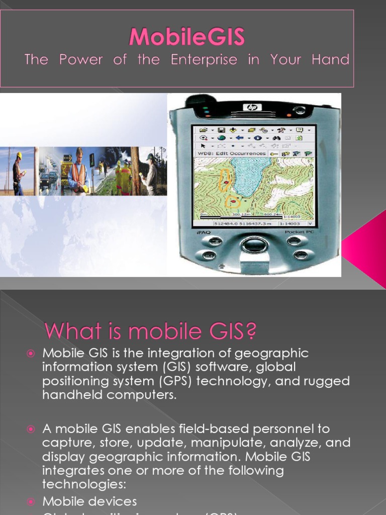 Mobile Gis | Geographic Information System | Mobile Phones