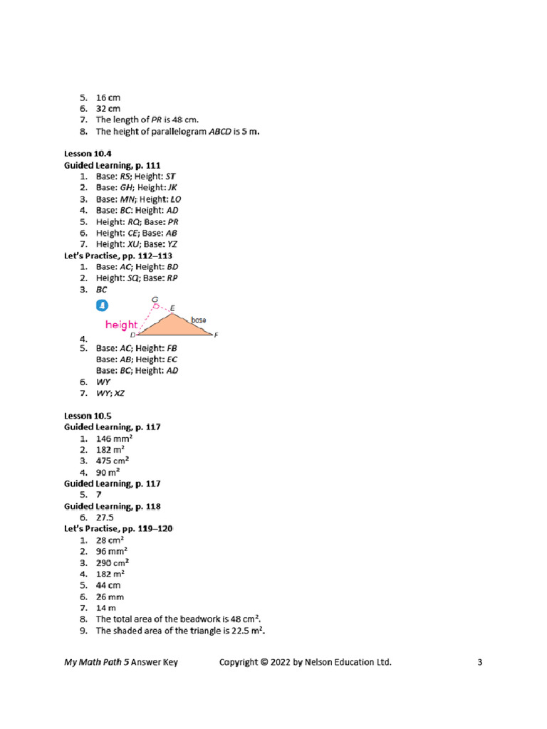 Mmpon5 Answerkey c10 043 | PDF
