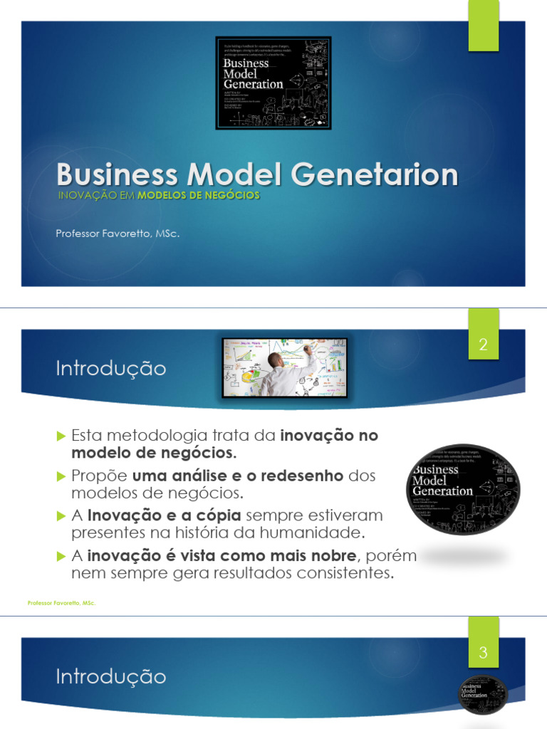 1 Business Model Generation | PDF | Despesa | Business