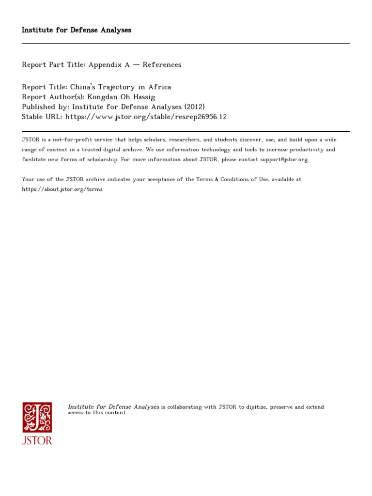 Hassig AppendixReferences 2012 | PDF | China | World Politics