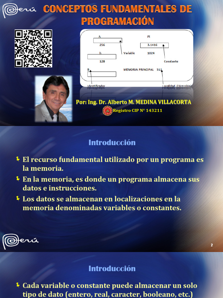 5. Conceptos Fundamentales de Programación | PDF | Tipo de datos | Cadena (informática)