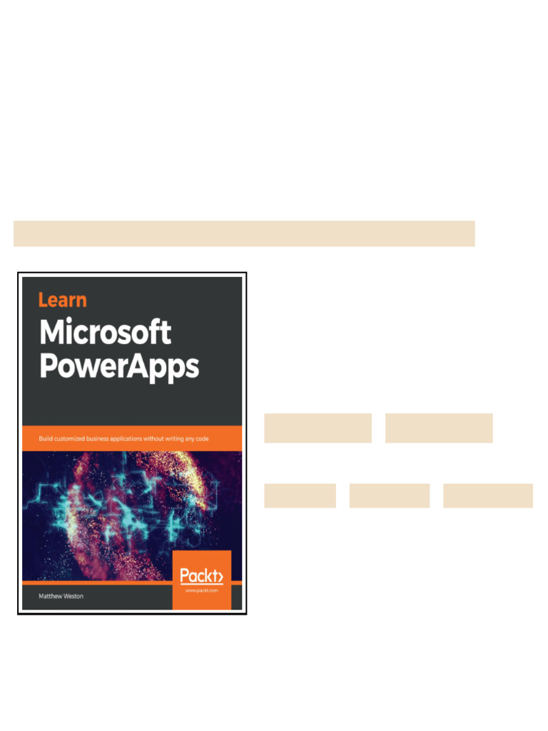 Learn Microsoft PowerApps Build customized business applications ...