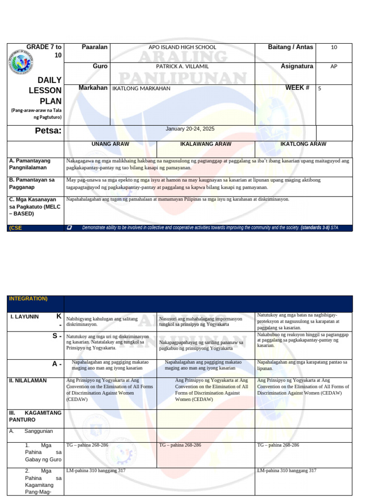 Ap10 Dlp Q3 Week5 Pdf