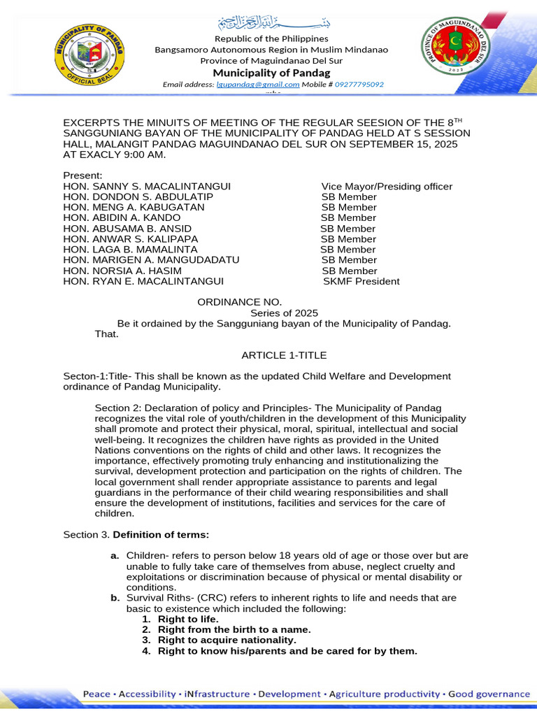 Code of Children | PDF | Children's Rights | Child Abuse