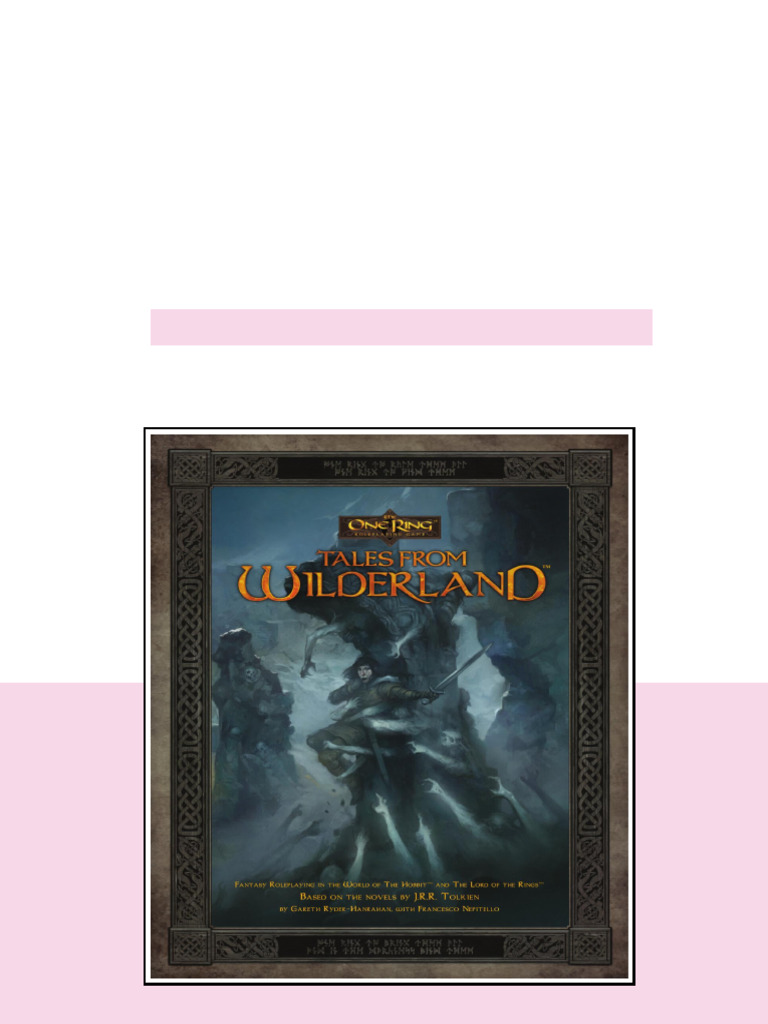 Tales From Wilderland The One Ring Roleplaying Game 1st Gareth ...