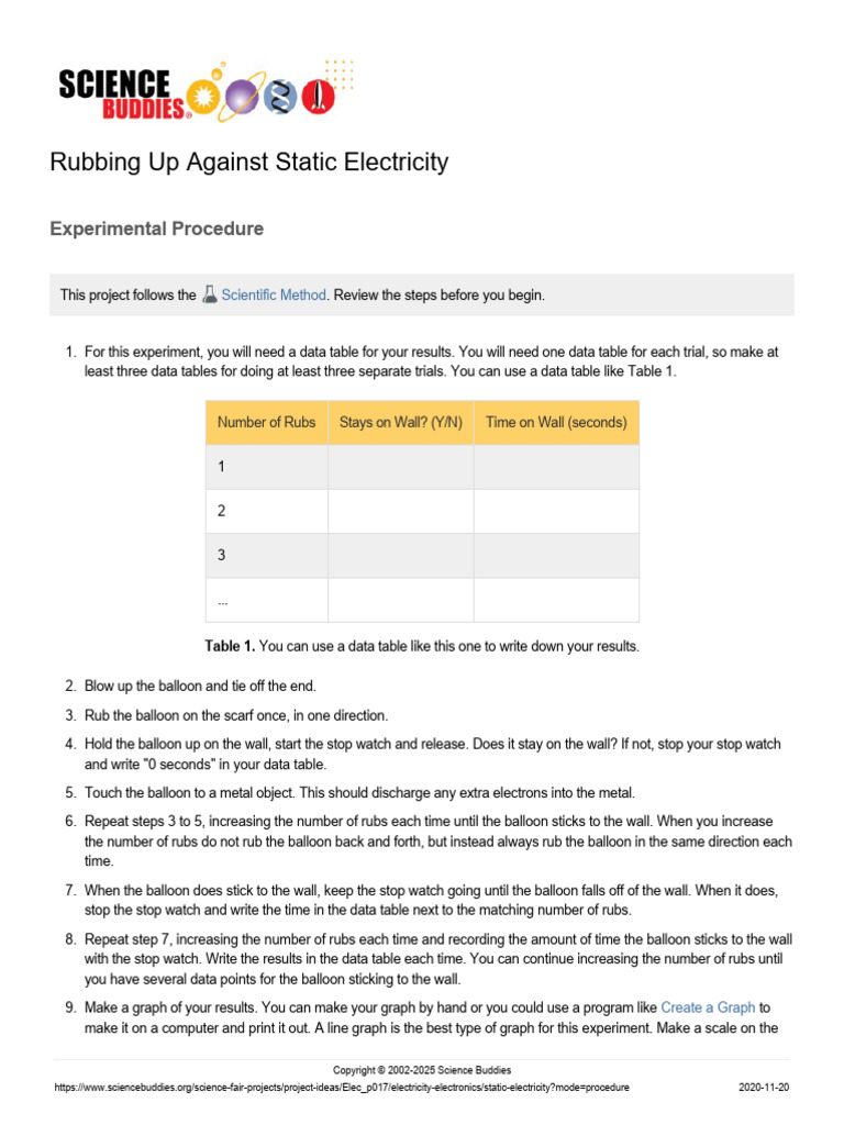 Static Electricity | PDF
