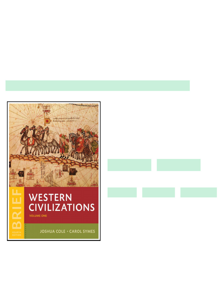 Western Civilizations Their History & Their Culture Volume One Ready to ...