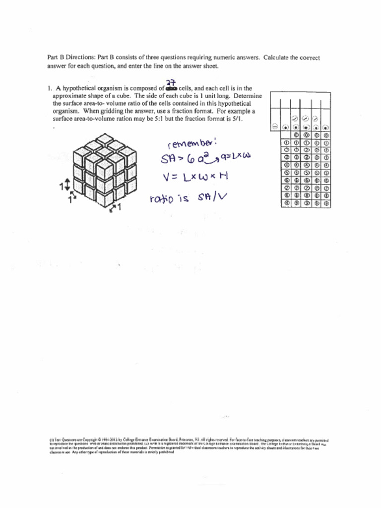 Cells Test | PDF