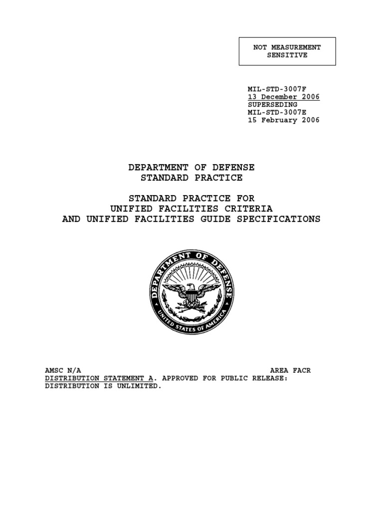Mil Std 3007f | PDF | Specification (Technical Standard) | United ...