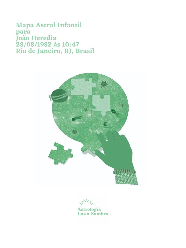 Mapa Astral Infantil de João Heredia | PDF | Aprendizado | Horóscopo