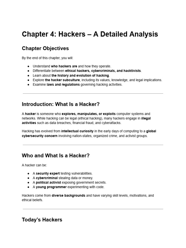 Cyber law ch-4 | PDF | Security Hacker | Security