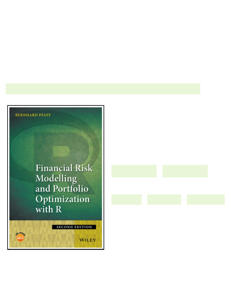Financial Risk Modelling and Portfolio Optimization with R download ...