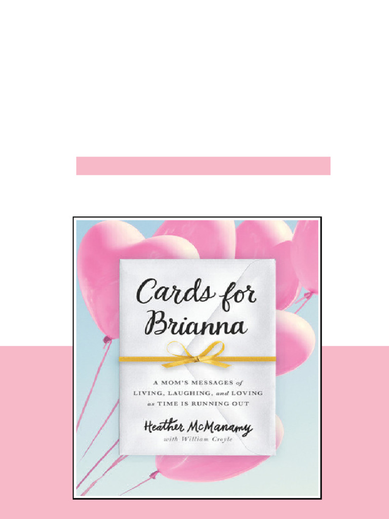 Cards For Brianna A Moms Messages Of Living Laughing And Loving As Time ...