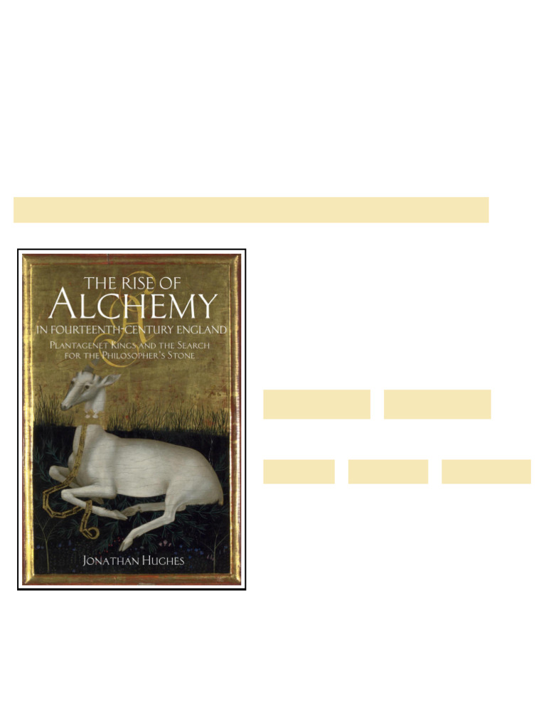 (Ebook) The Rise of Alchemy in Fourteenth-Century England by Hughes ...