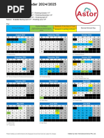 LBSS Purple & Gold Calendar 2024-25 | PDF | Entertainment Events ...