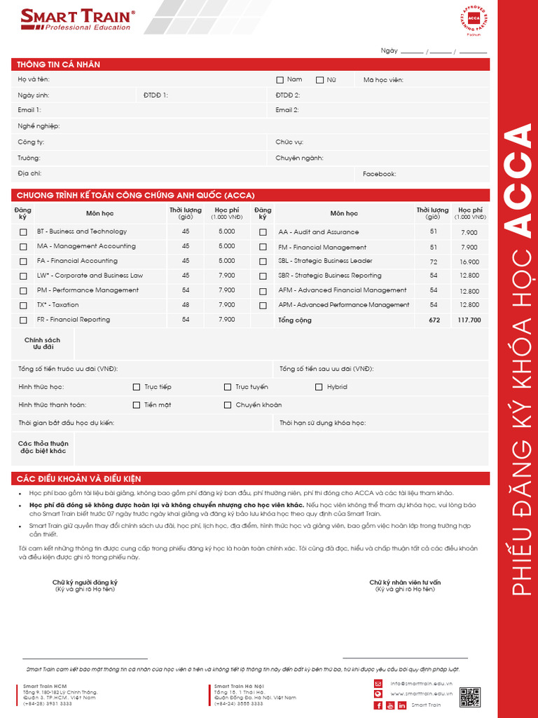 1. ACCA_Form đăng ký | PDF