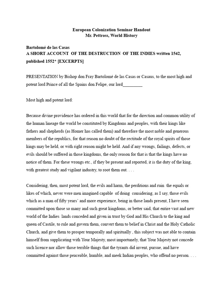 European Colonization Impact Analysis | PDF