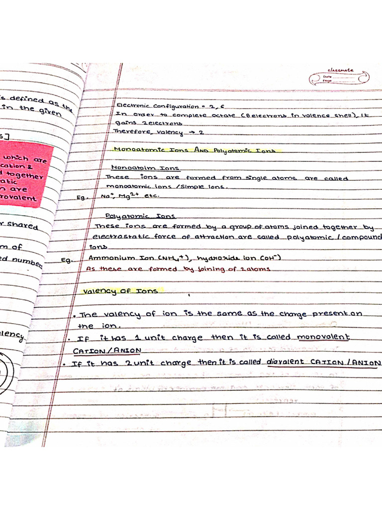 Chemistry Part 2 Physics Formula Sheets Class 9th | PDF
