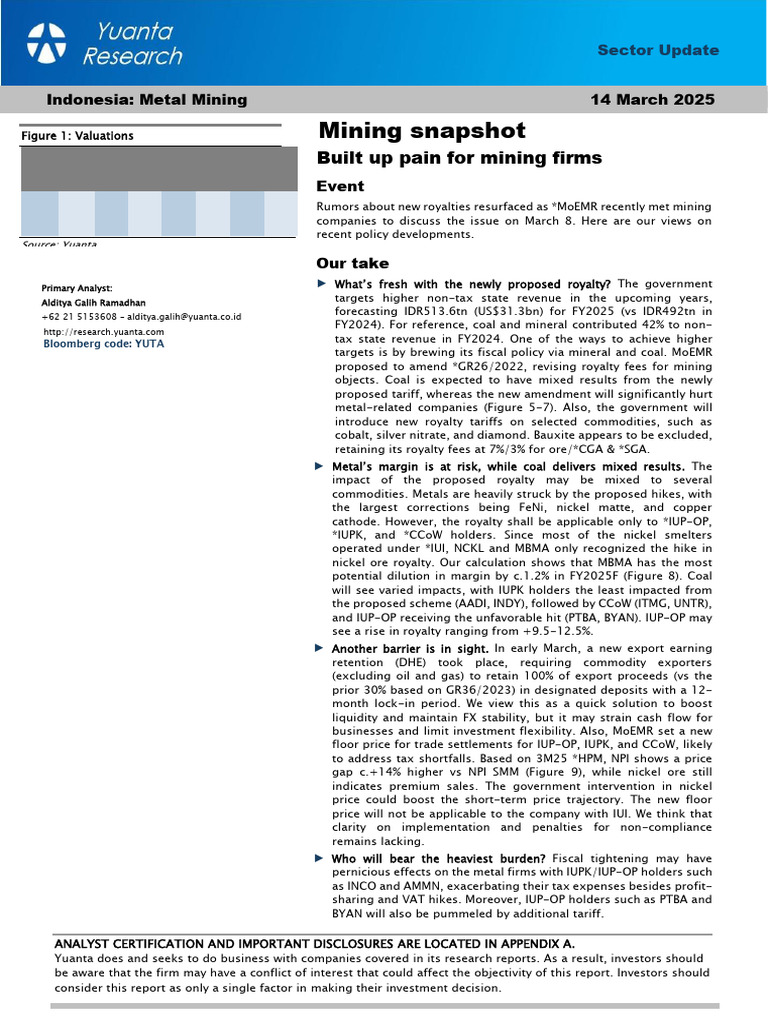 25.03.14 - Yuanta Research - Nickel | PDF | Securities (Finance ...