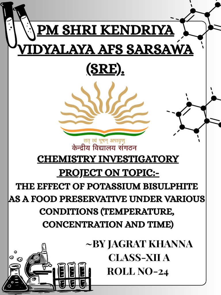 Black and White Illustrated Science Page Border A4 | PDF | Food ...