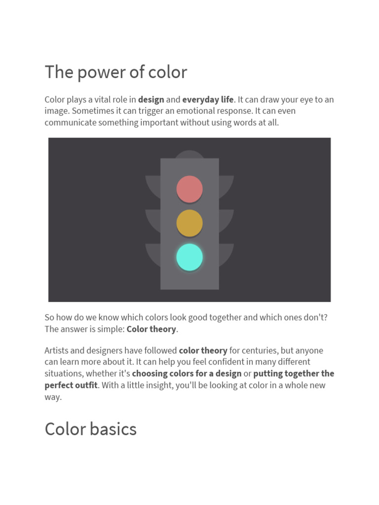 What Is Color | PDF | Color | Visual Perception
