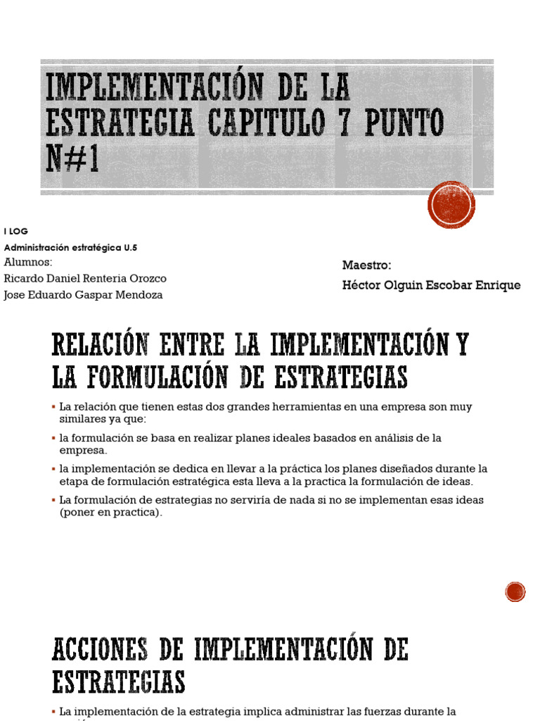 Capitulo 7 Objetivo 1 | PDF