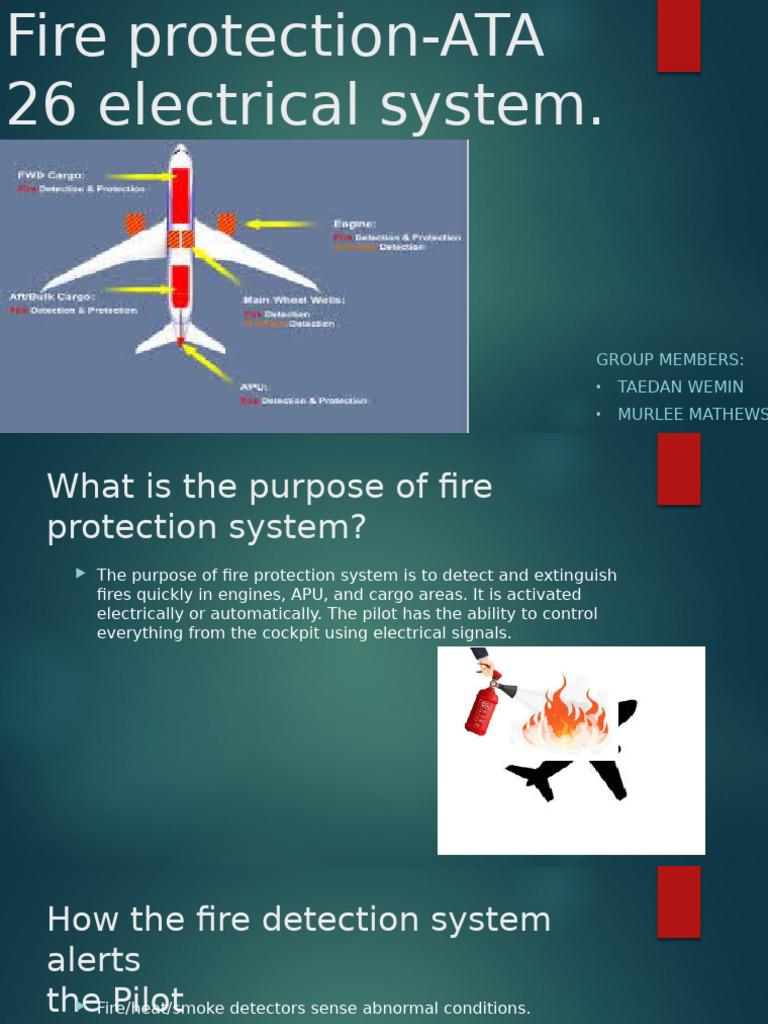 Fire protection electrical system final | PDF | Switch | Electrical ...