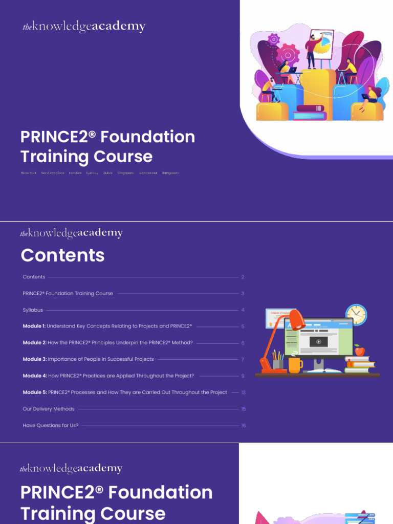PRINCE2®+Foundation+Training+Course (2) | PDF | Project Management ...