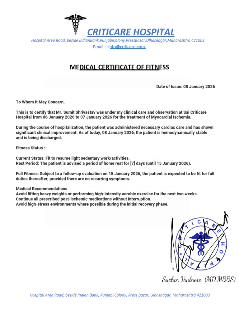 Medical Certificate Sumit Shrivastav.pdf 20260108 104103 0000 | PDF