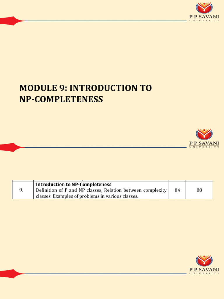 M-9 | PDF | Time Complexity | Computational Complexity Theory