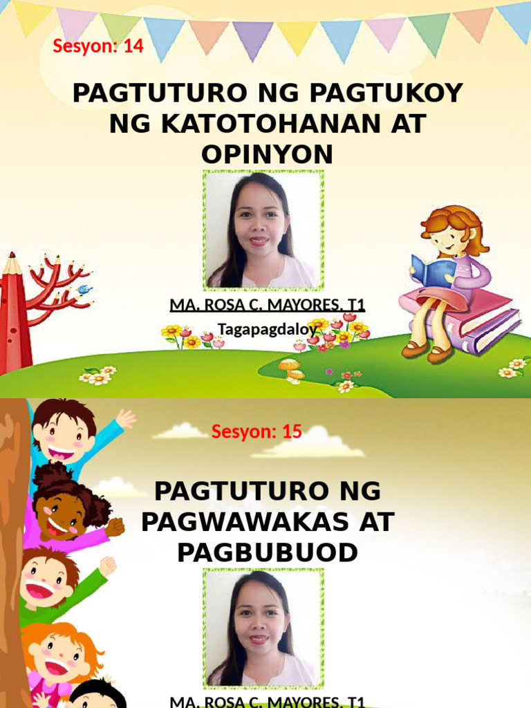 COT 2 - Filipino 6 Piksyon at Di-Piksyon | PDF
