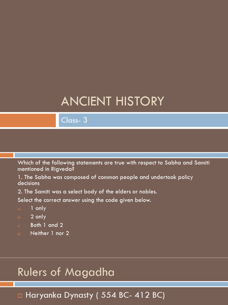 002) Ancient India Class 03-03-08 - 22 Invix | PDF | Ashoka | Ancient India
