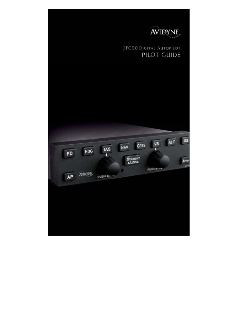 Cirrus DFC 90 Autopilot Pilots Guide | PDF | Aircraft Flight Control ...
