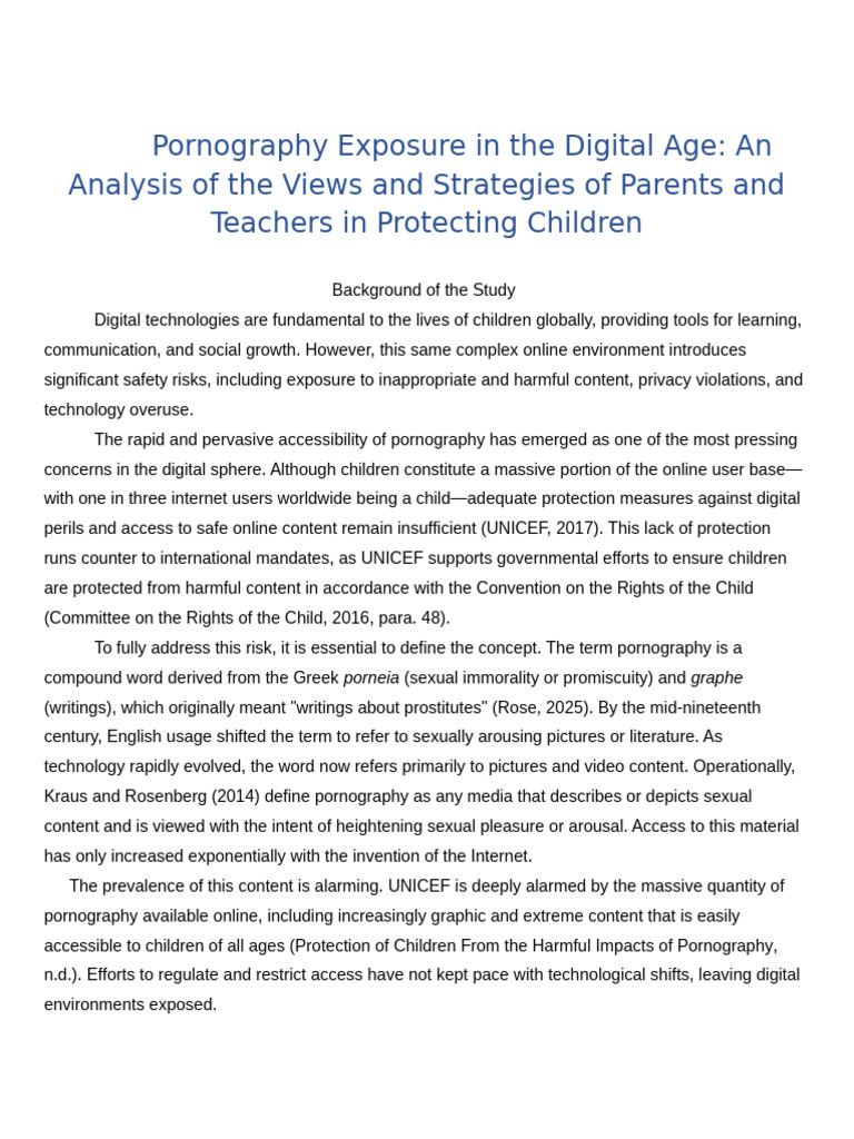 Protecting Kids from Online Pornography | PDF | Statistics | Likert Scale