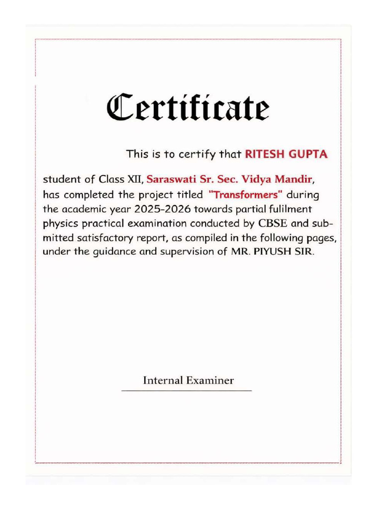 Project File | PDF