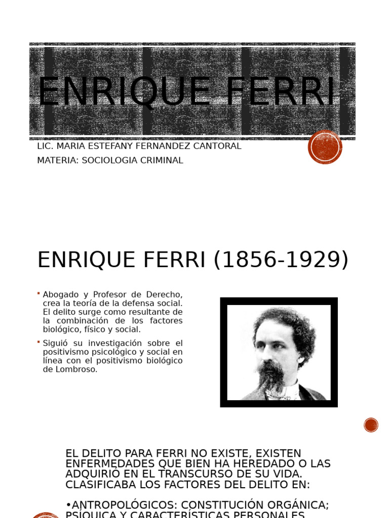 Enrique Ferri | PDF
