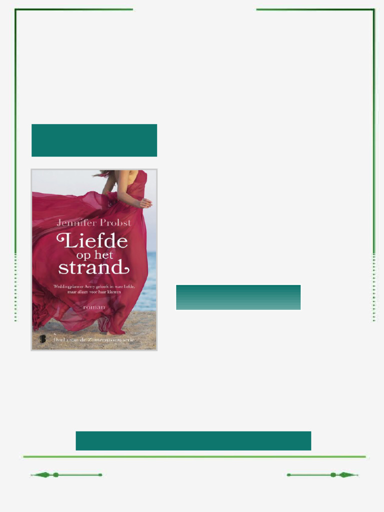 Zomerzussen 01 Liefde op het strand 1st Edition Jennifer Probst ebook ...